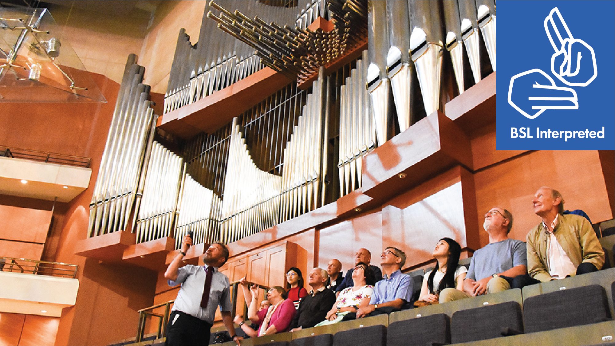 Public Building Tour with BSL | The Bridgewater Hall